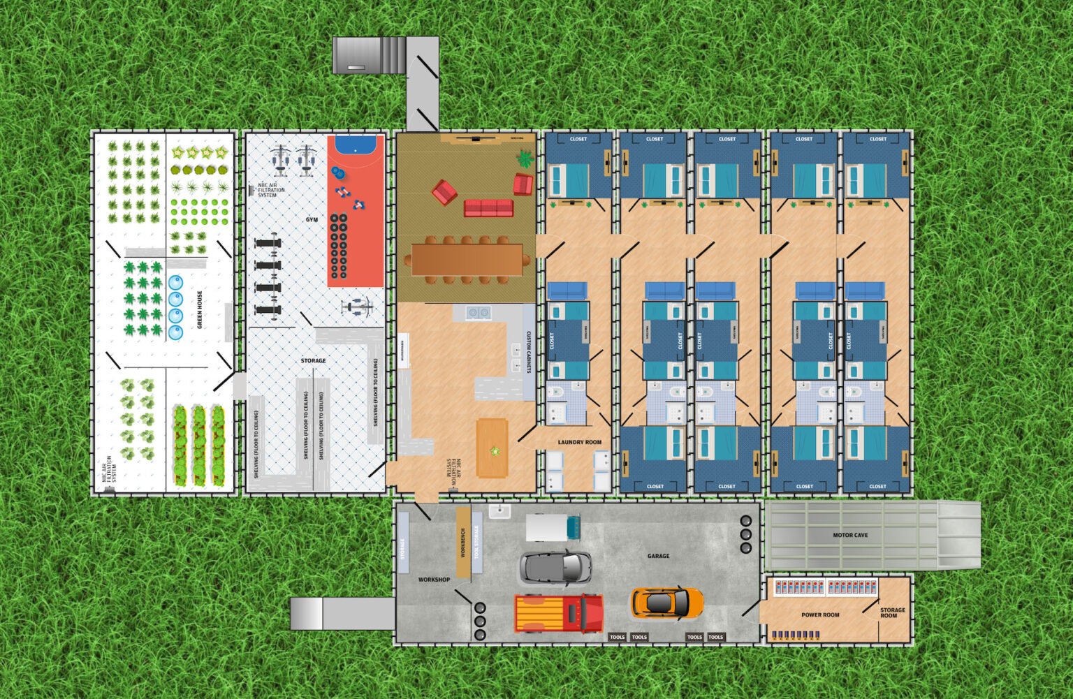 Shelter Plans - Atlas Survival Shelters