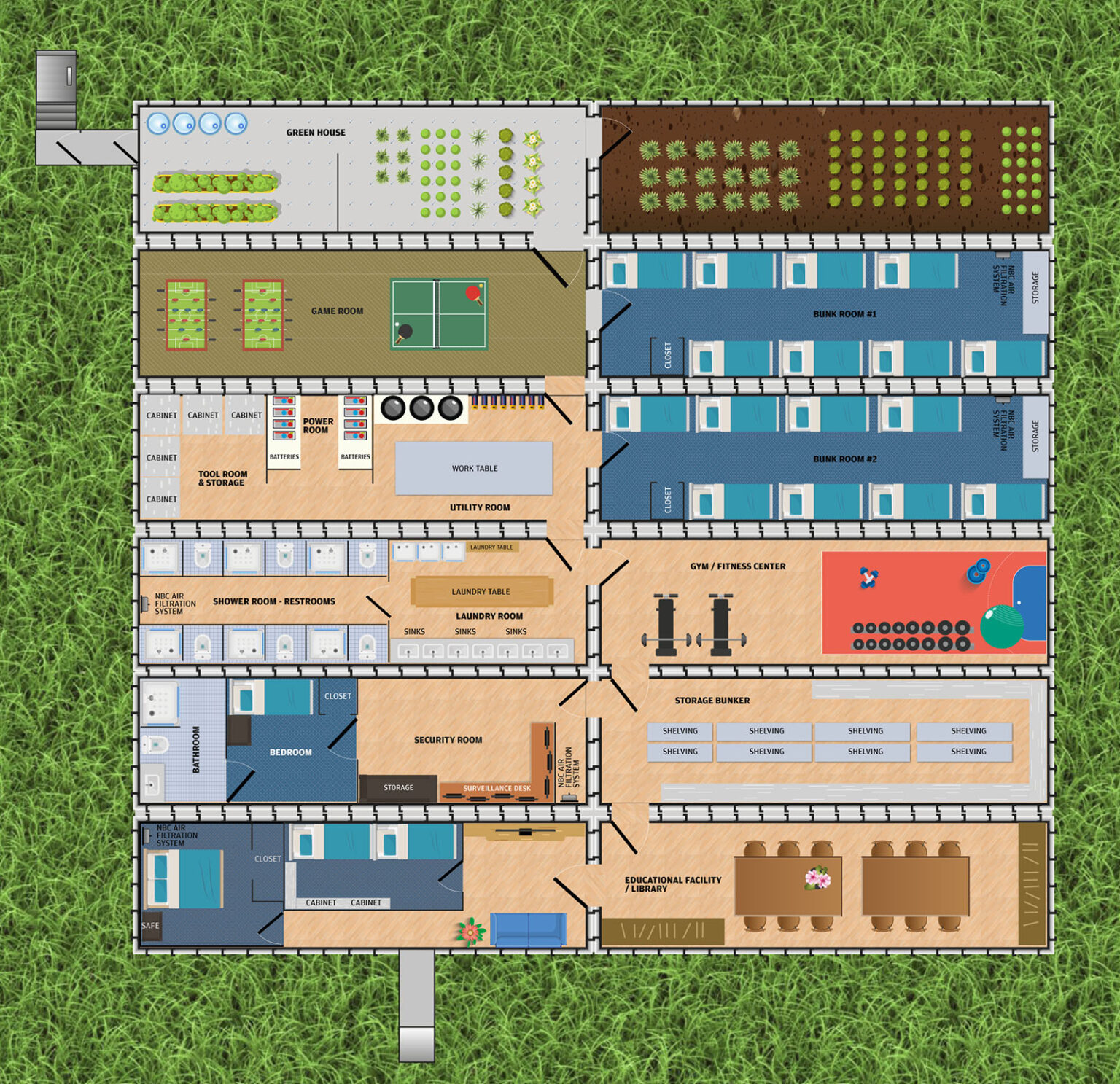 Shelter Plans - Atlas Survival Shelters