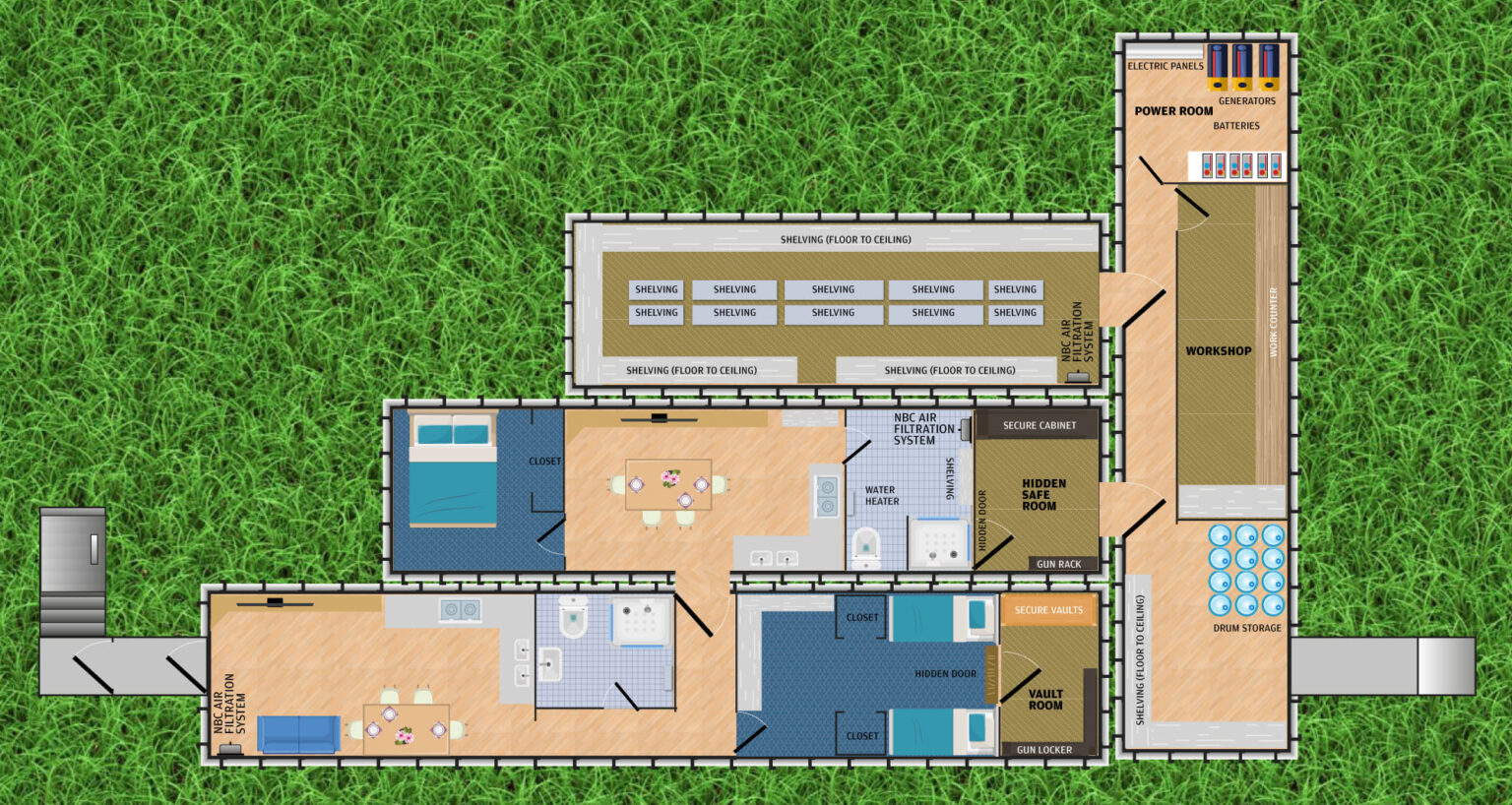 Shelter Plans - Atlas Survival Shelters